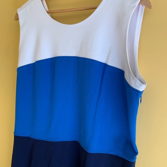 Lands' End | Dresses | Tri Color Dress | Poshmark